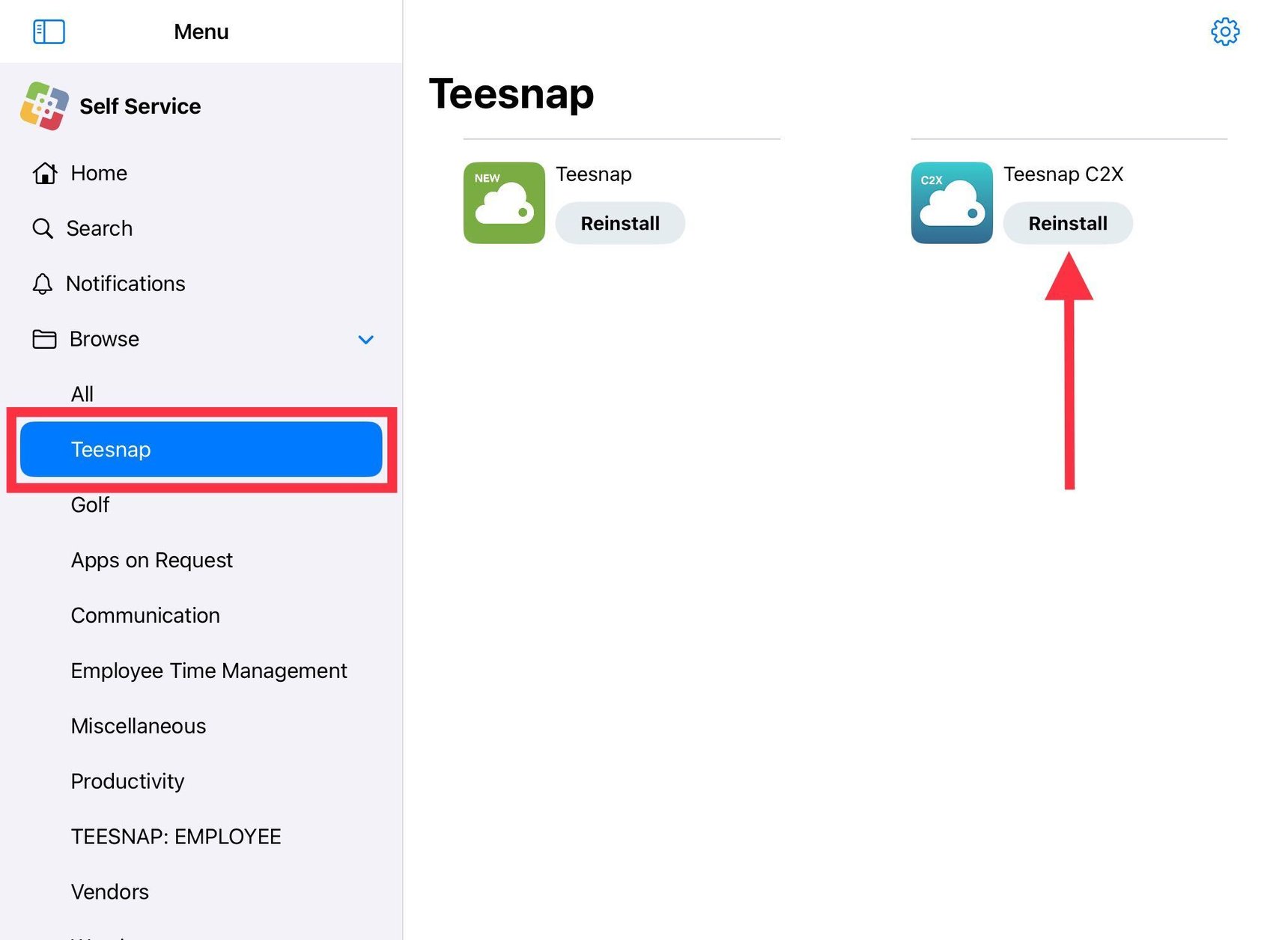 How to Update the Teesnap App to the Latest Version
