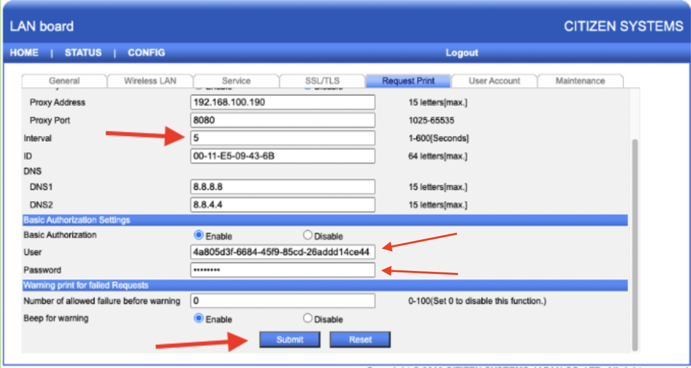 How to Setup a Citizen Kitchen/Ticket Printer